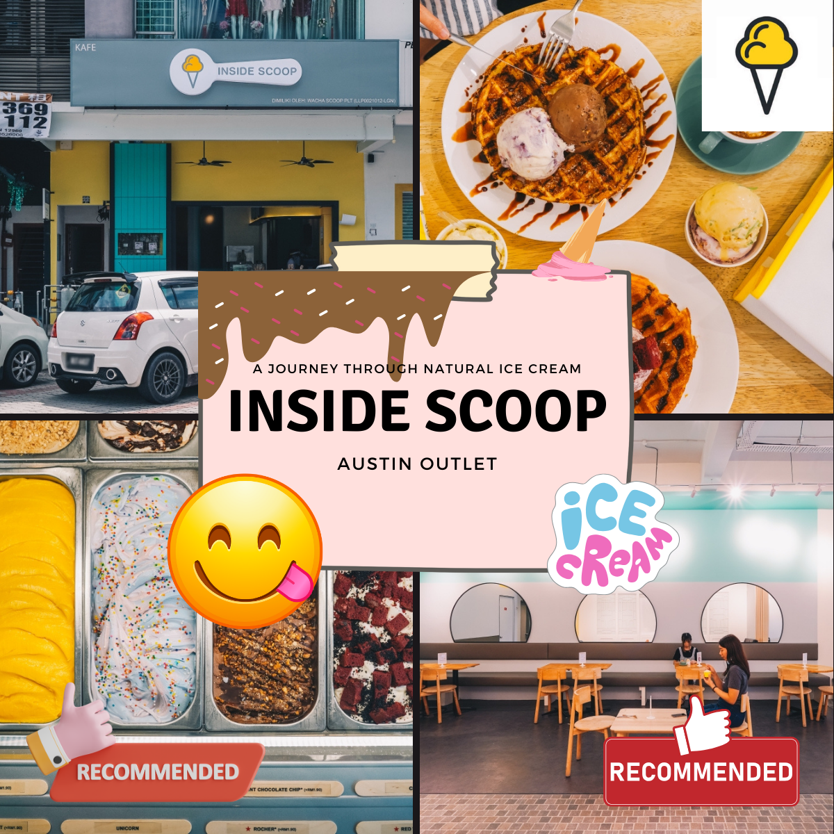 Inside Scoop 」: A Journey Through Natural Ice Cream Flavors | EaterYummy